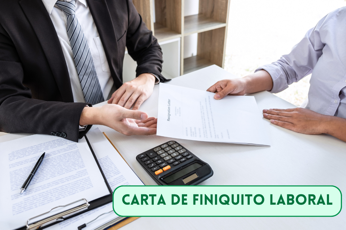 Carta De Finiquito Laboral Información Y Ejemplos